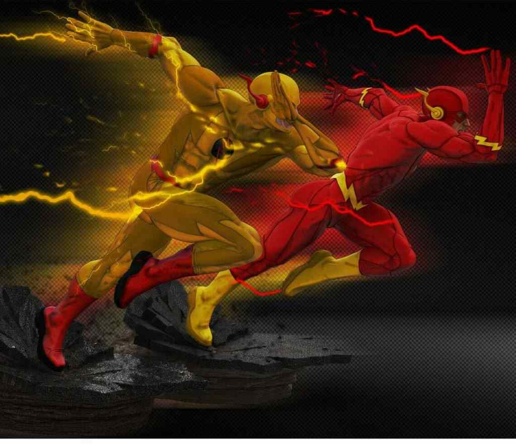 Flash and Reverse Flash Diorama Statue ‹ 3D Spartan Shop