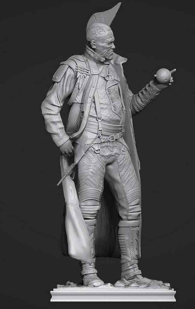 Guardians of the Galaxy - Yondu Udonta Statue ‹ 3D Spartan Shop