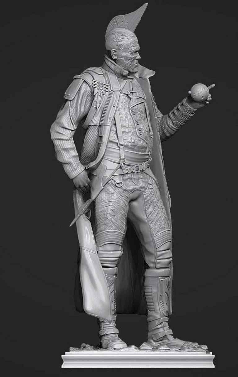 Guardians of the Galaxy - Yondu Udonta Statue ‹ 3D Spartan Shop