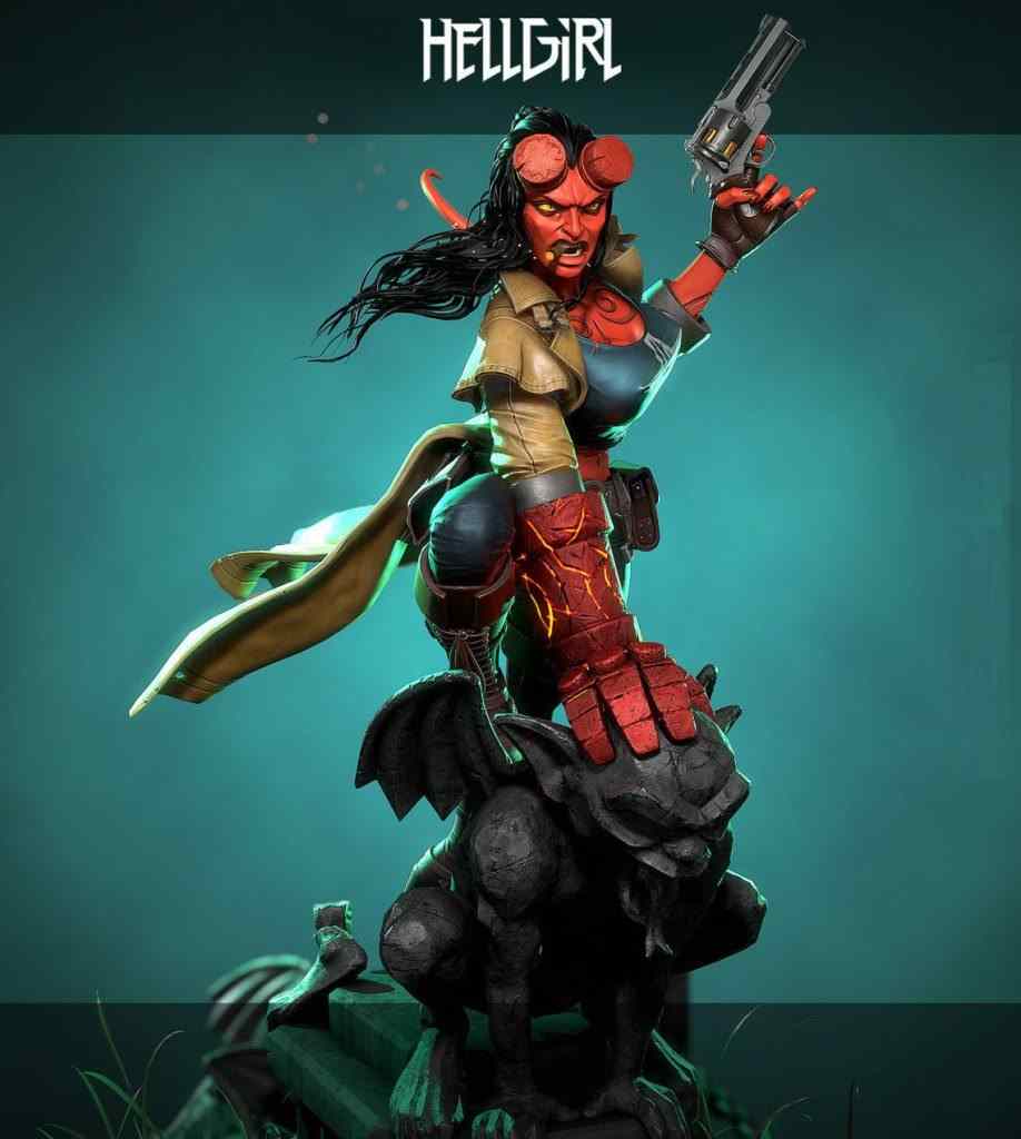 HellGirl Diorama Statue ‹ 3D Spartan Shop