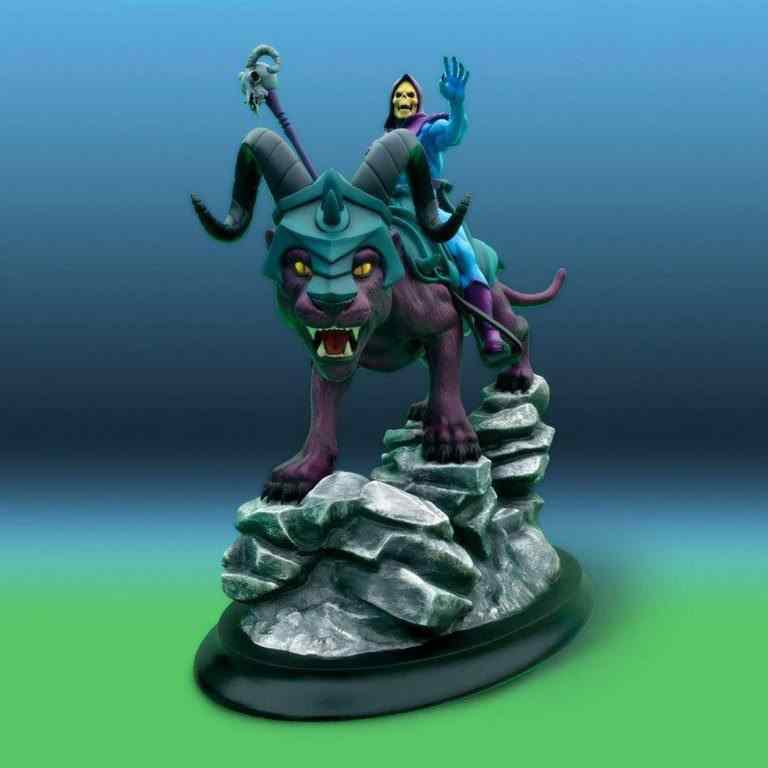 Skeletor and Panther Diorama Statue ‹ 3D Spartan Shop