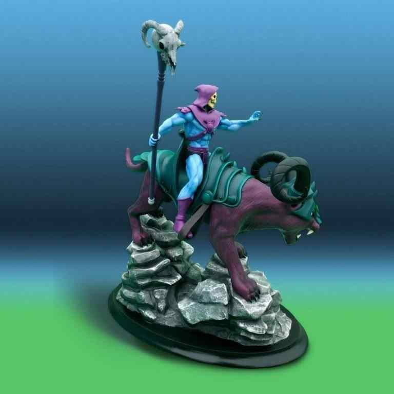 Skeletor and Panther Diorama Statue ‹ 3D Spartan Shop