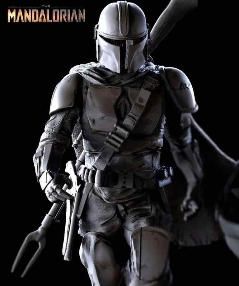 Star Wars - The Mandalorian Statue ‹ 3D Spartan Shop