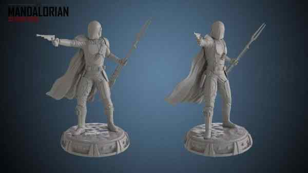 Star Wars - The Mandalorian Statue ‹ 3D Spartan Shop