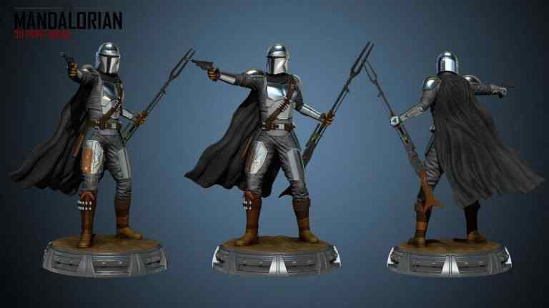 Star Wars - The Mandalorian Statue ‹ 3D Spartan Shop