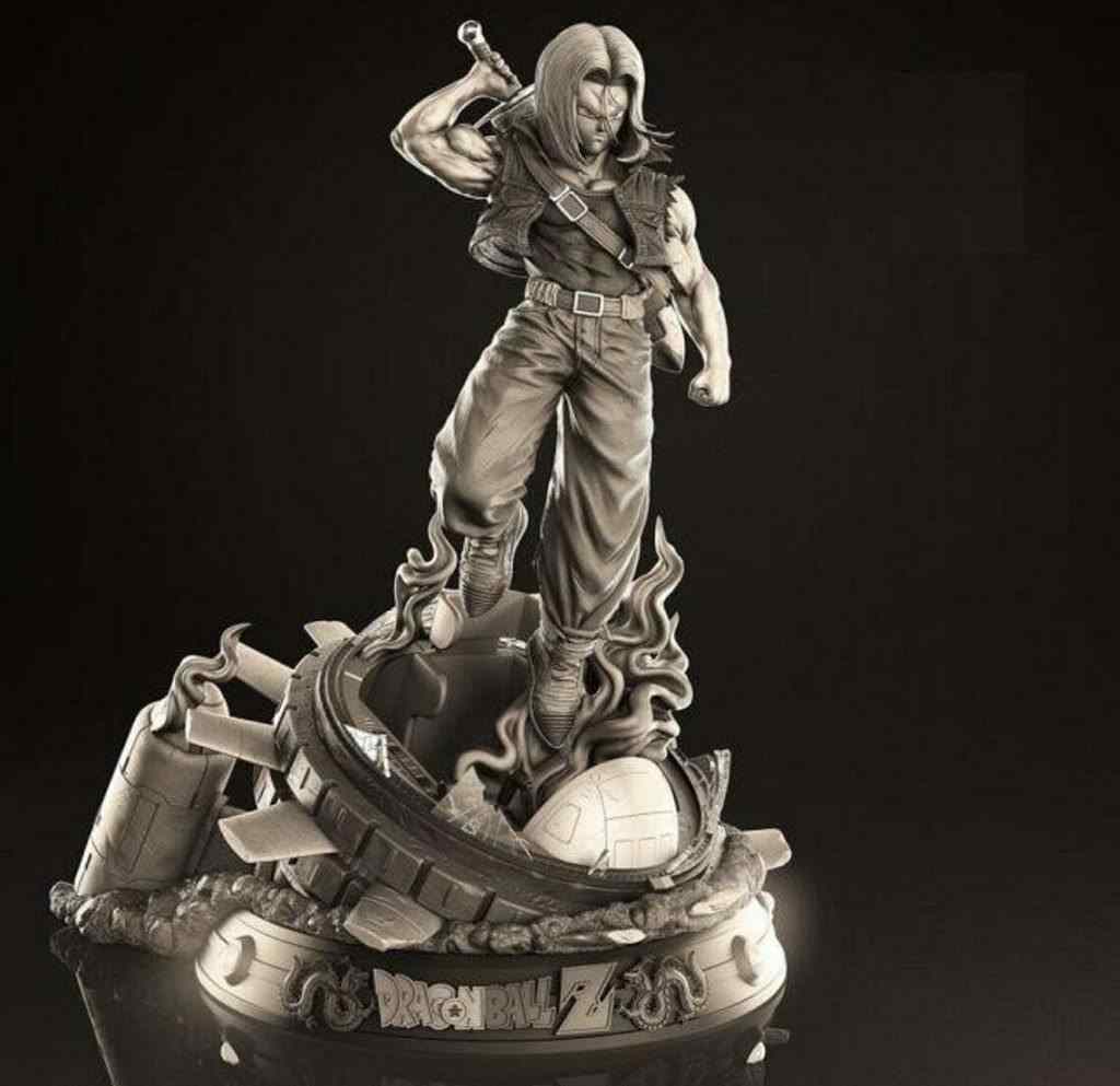 Trunks Diorama Statue ‹ 3D Spartan Shop