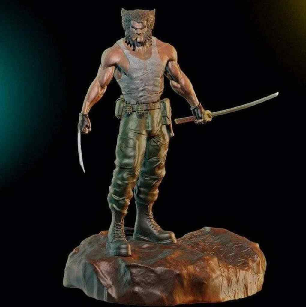 Wolverine Logan as a Soldier Statue ‹ 3D Spartan Shop