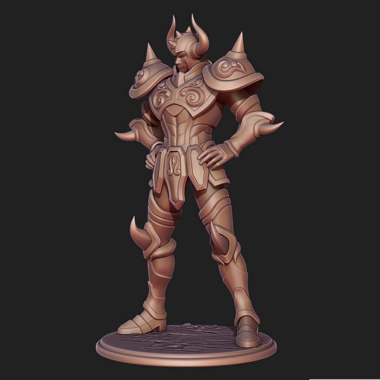 Saint Seiya - Aldebaran Taurus Statue ‹ 3D Spartan Shop