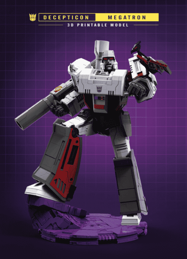 Megatron with Lazerbeak Statue ‹ 3D Spartan Shop