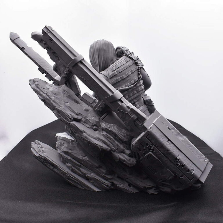 Bite the Bullet Diorama Statue ‹ 3D Spartan Shop