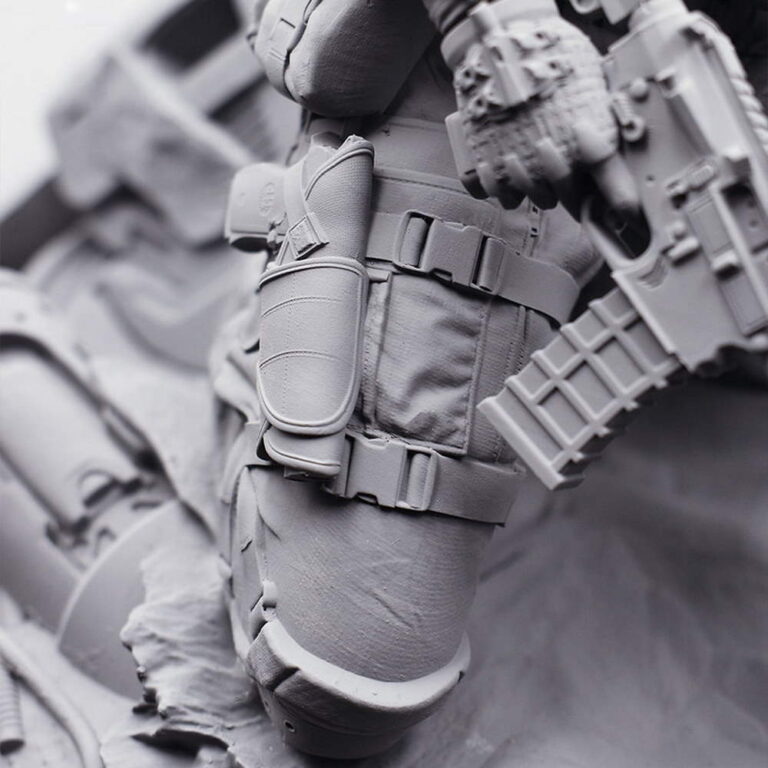 Bite the Bullet Diorama Statue ‹ 3D Spartan Shop