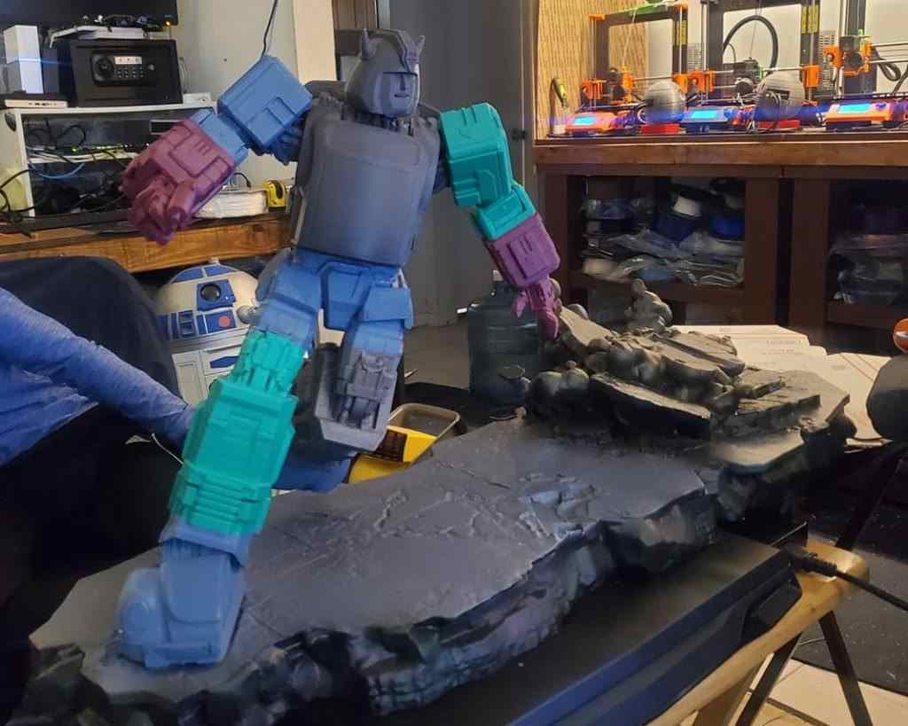 BumbleBee Transformation Diorama ‹ 3D Spartan Shop