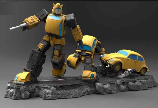 BumbleBee Transformation Diorama ‹ 3D Spartan Shop