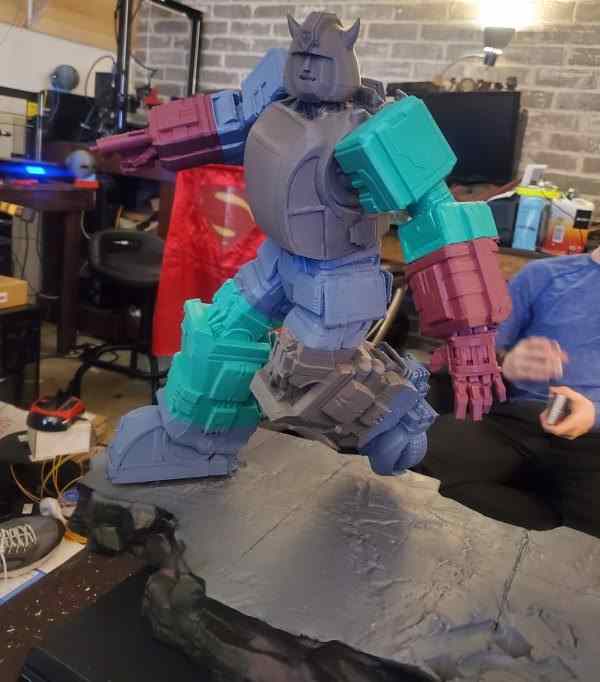 BumbleBee Transformation Diorama ‹ 3D Spartan Shop