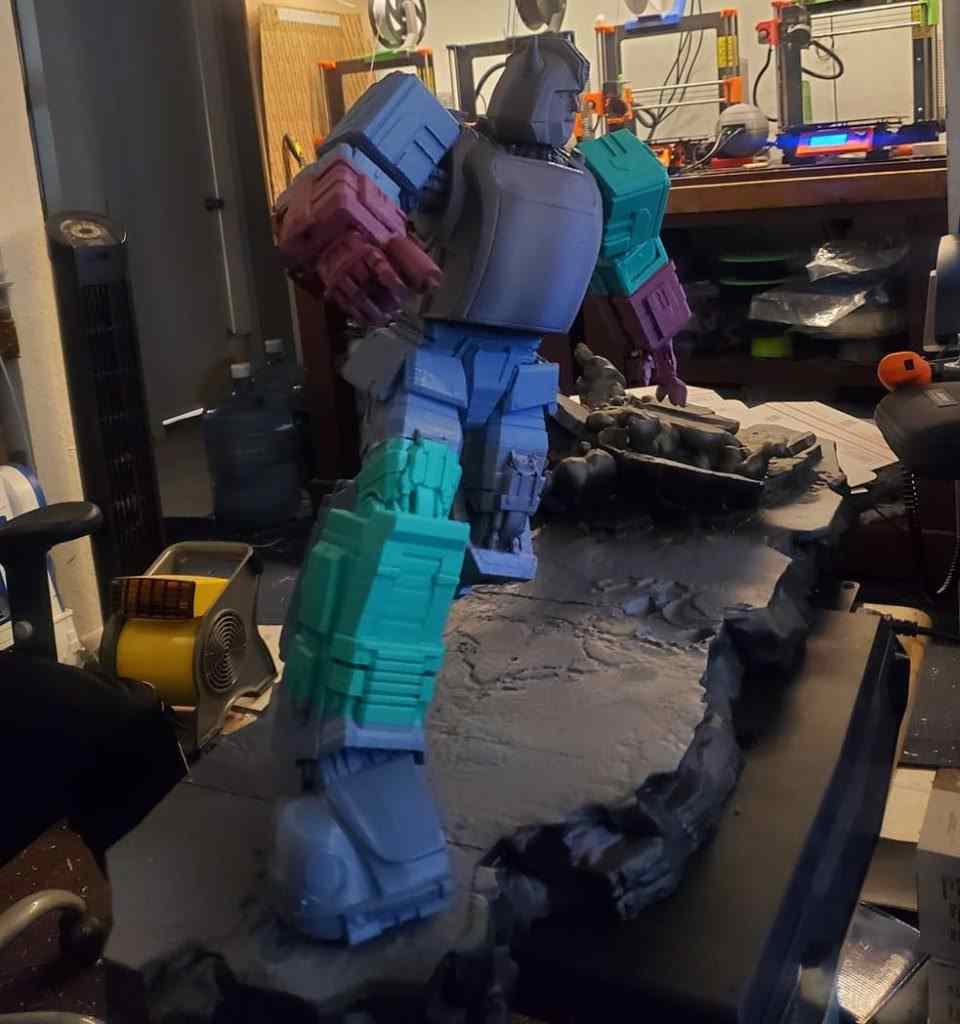 BumbleBee Transformation Diorama ‹ 3D Spartan Shop