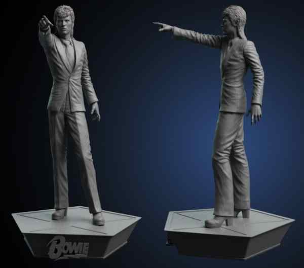 David Bowie Statue ‹ 3D Spartan Shop