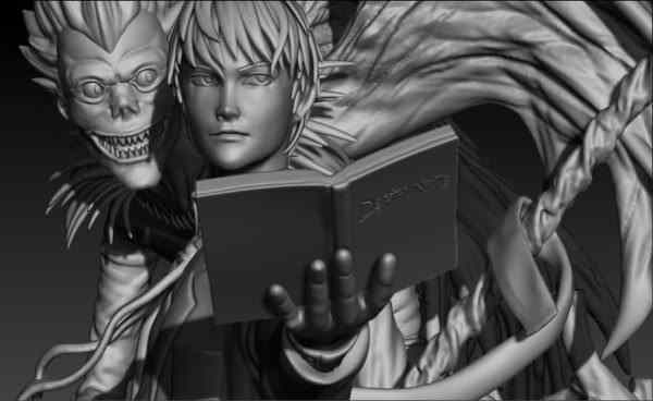 Death Note Diorama Statue ‹ 3D Spartan Shop