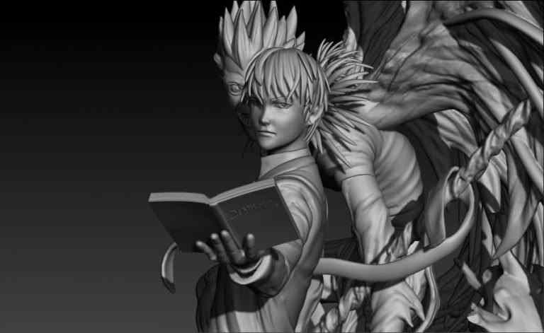 Death Note Diorama Statue ‹ 3D Spartan Shop