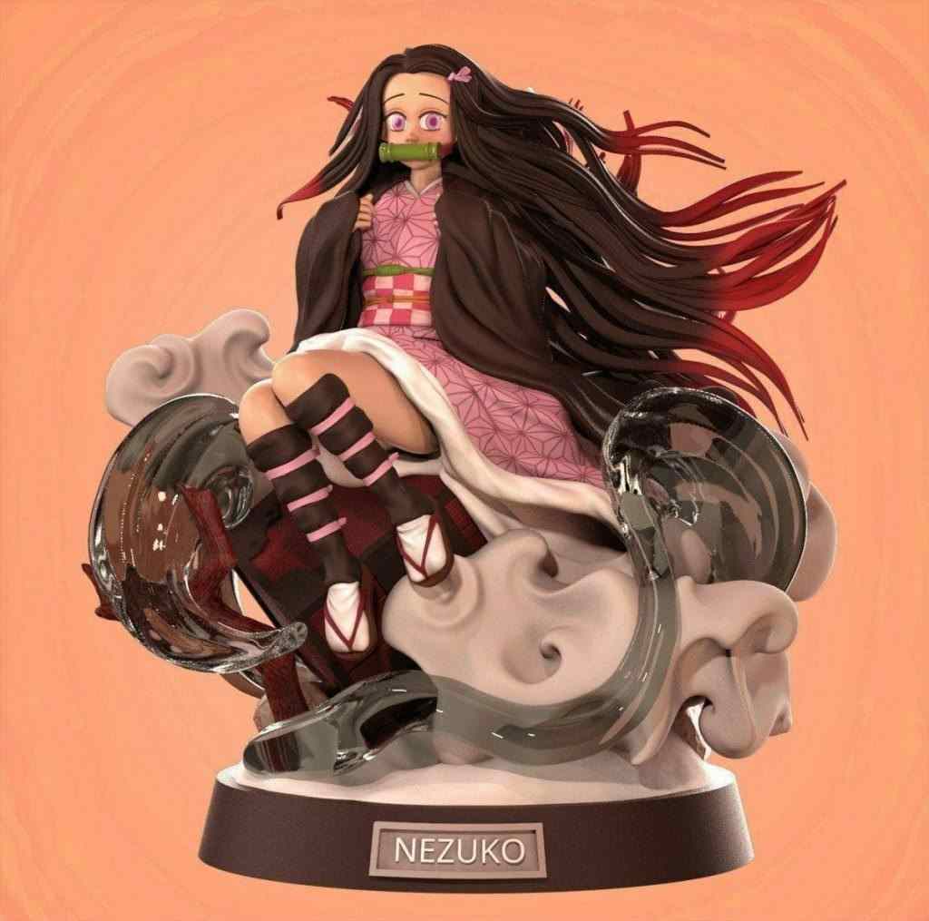 Demon Slayer - Nezuko Kamado Diorama Statue ‹ 3D Spartan Shop