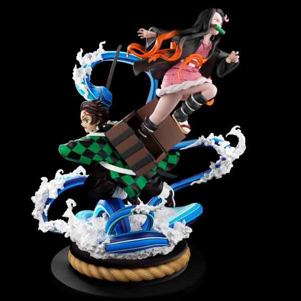 Demon Slayer - Tanjiro and Nezuko Diorama Statue ‹ 3D Spartan Shop
