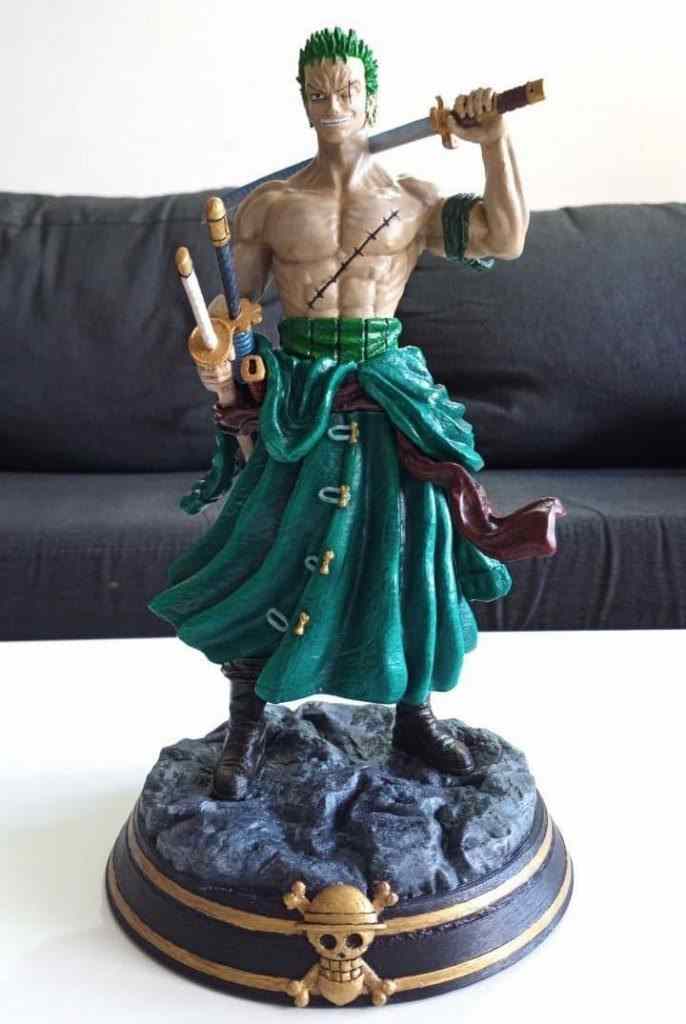 One Piece - Roronoa Zoro Statue ‹ 3D Spartan Shop