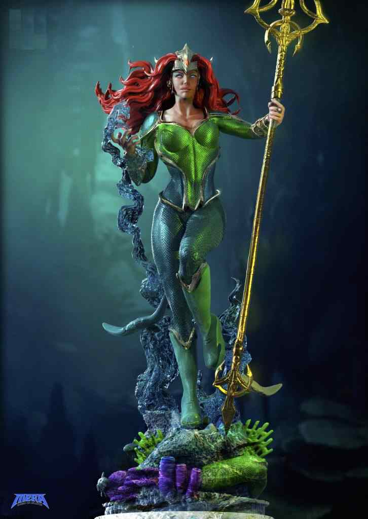 Queen Mera Diorama Statue ‹ 3D Spartan Shop