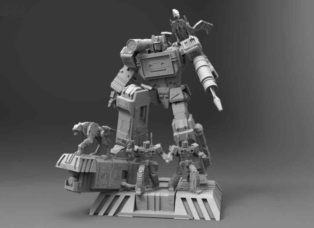 Soundwave Diorama Statue ‹ 3D Spartan Shop