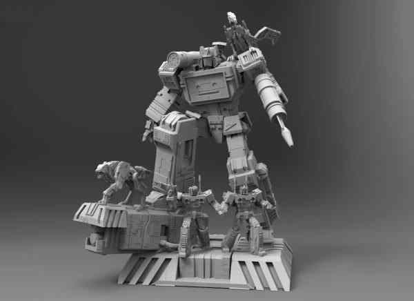 Soundwave Diorama Statue ‹ 3D Spartan Shop