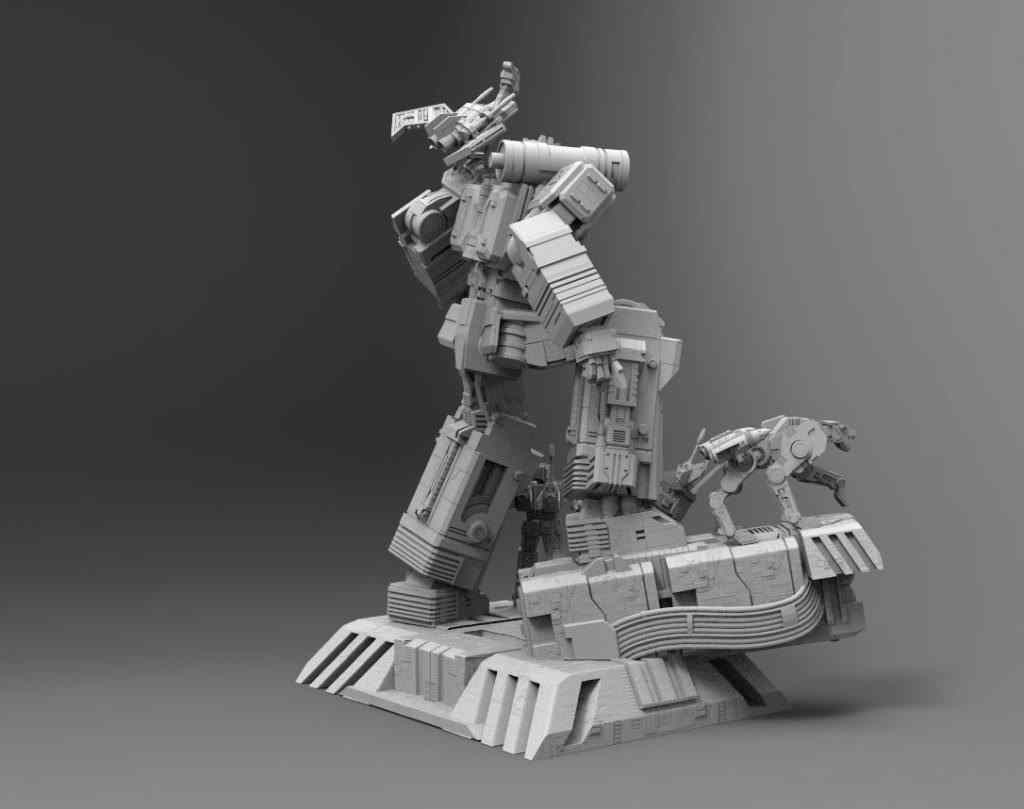 Soundwave Diorama Statue ‹ 3D Spartan Shop