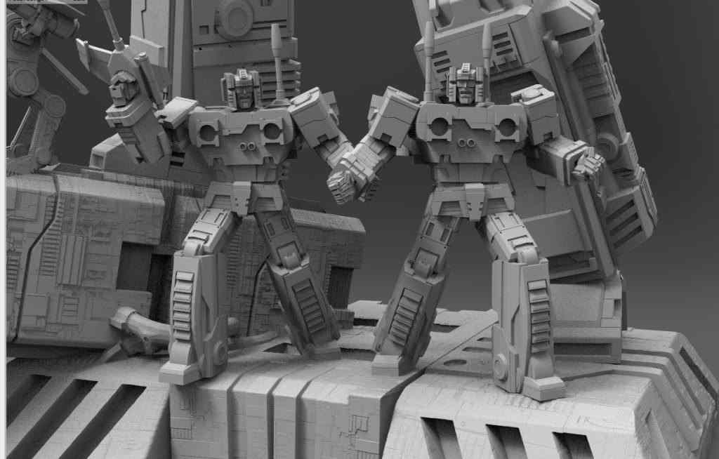 Soundwave Diorama Statue ‹ 3D Spartan Shop