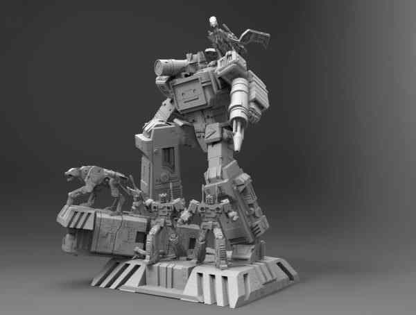 Soundwave Diorama Statue ‹ 3D Spartan Shop