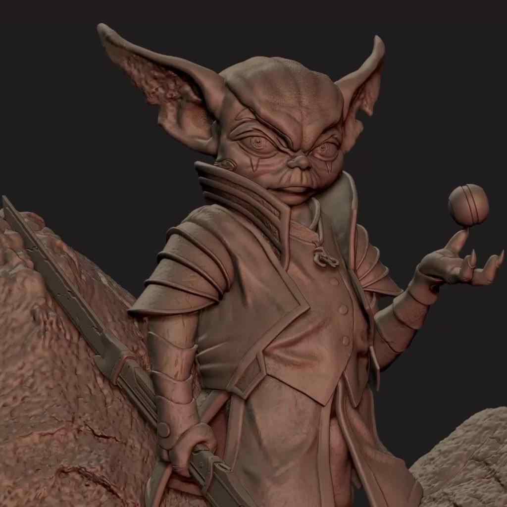 Star Wars - Darth Grogu Diorama Statue ‹ 3D Spartan Shop