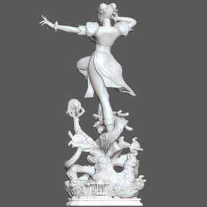 Street Fighter - Chun Li Statue ‹ 3D Spartan Shop