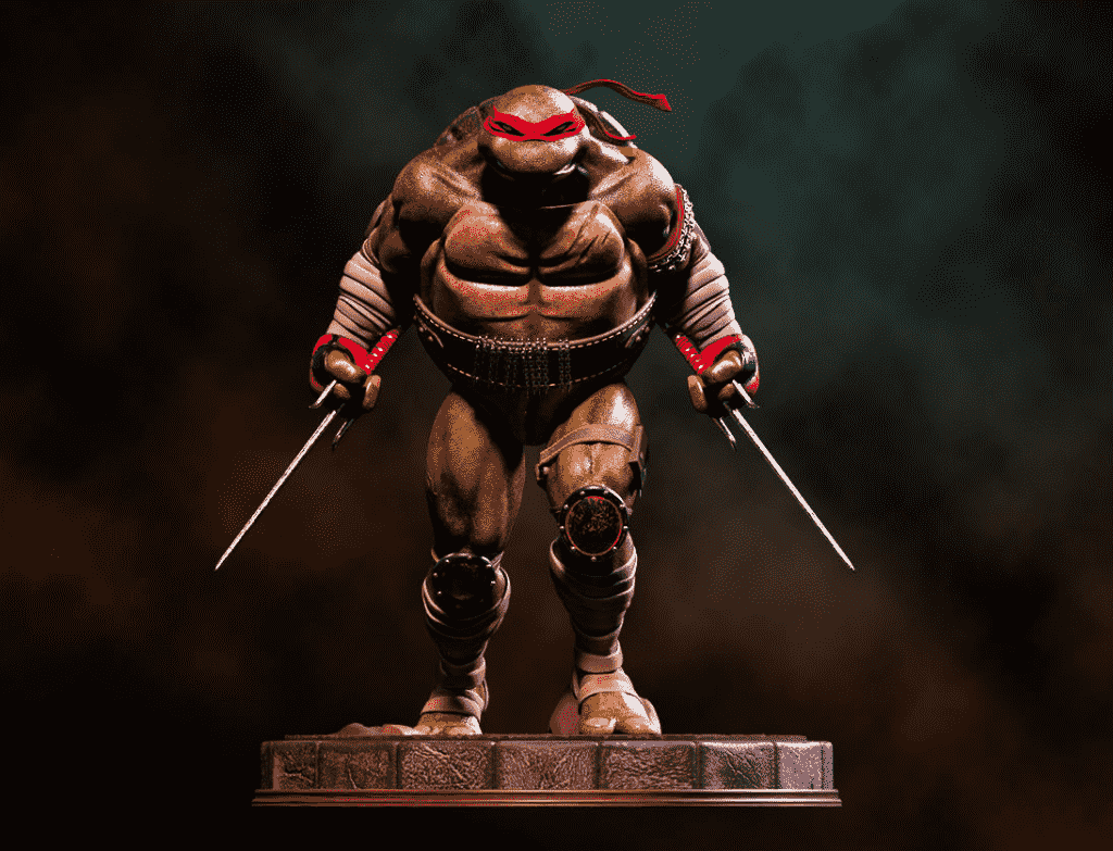 TMNT Raphael Triumphant Statue ‹ 3D Spartan Shop