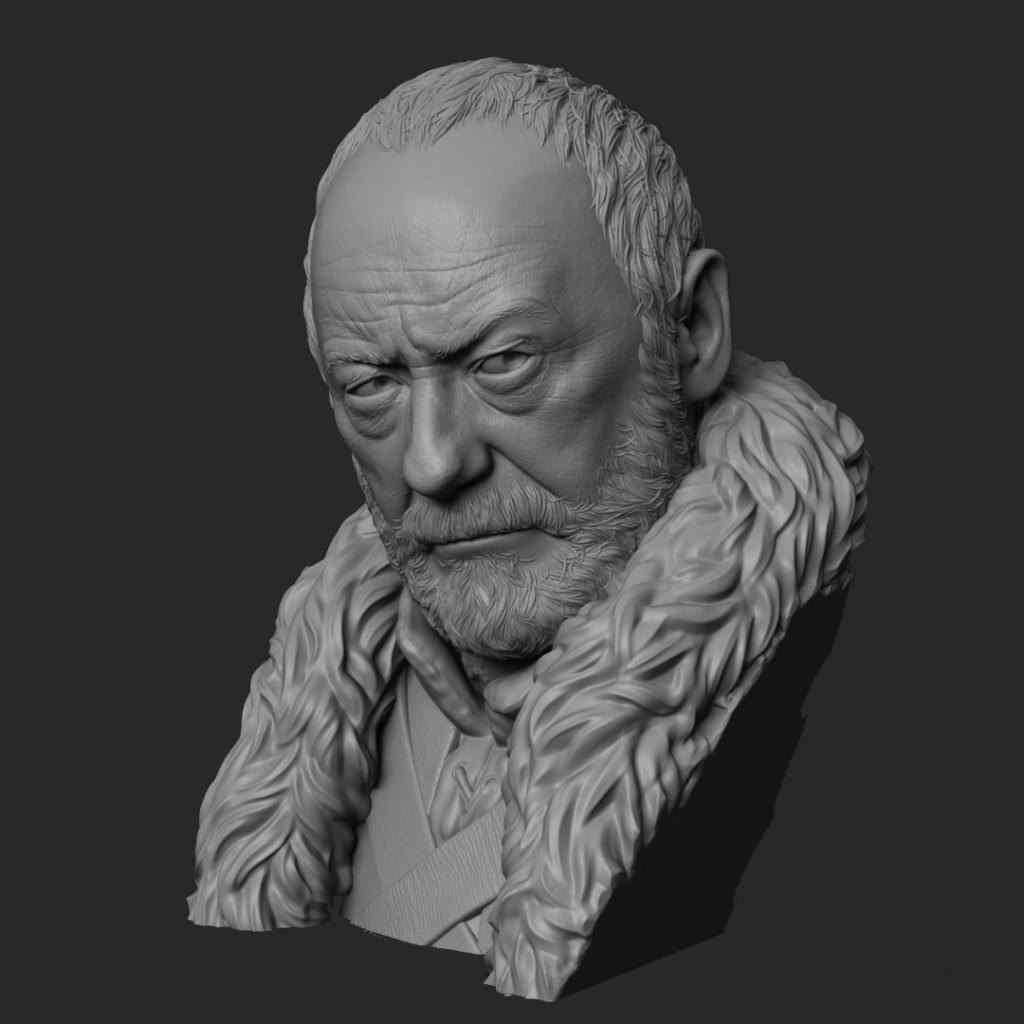 Game of Thrones - Davos Seaworth Bust ‹ 3D Spartan Shop