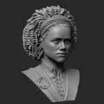 Game of Thrones - Missandei Bust ‹ 3D Spartan Shop