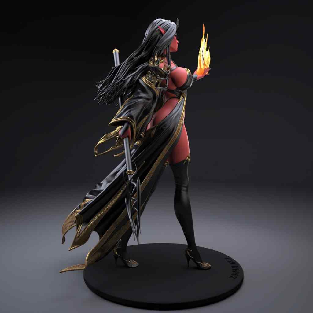Lady Devil Statue ‹ 3D Spartan Shop