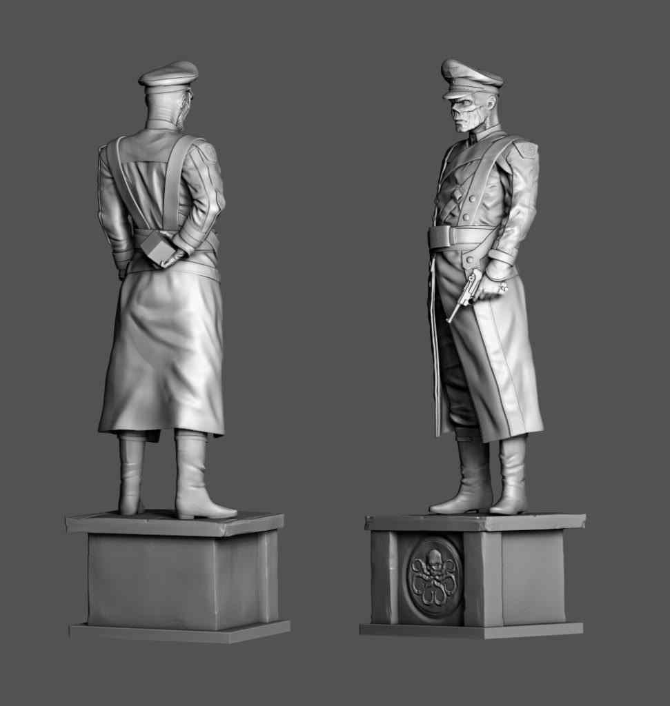 Red Skull Statue ‹ 3D Spartan Shop