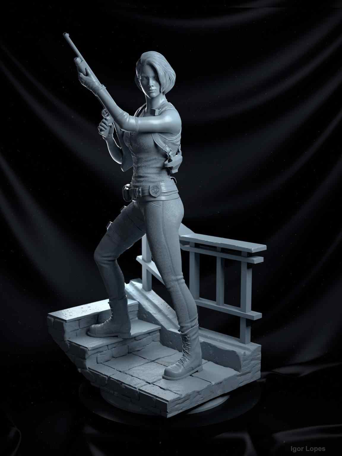 Resident Evil - Jill Valentine Statue ‹ 3D Spartan Shop