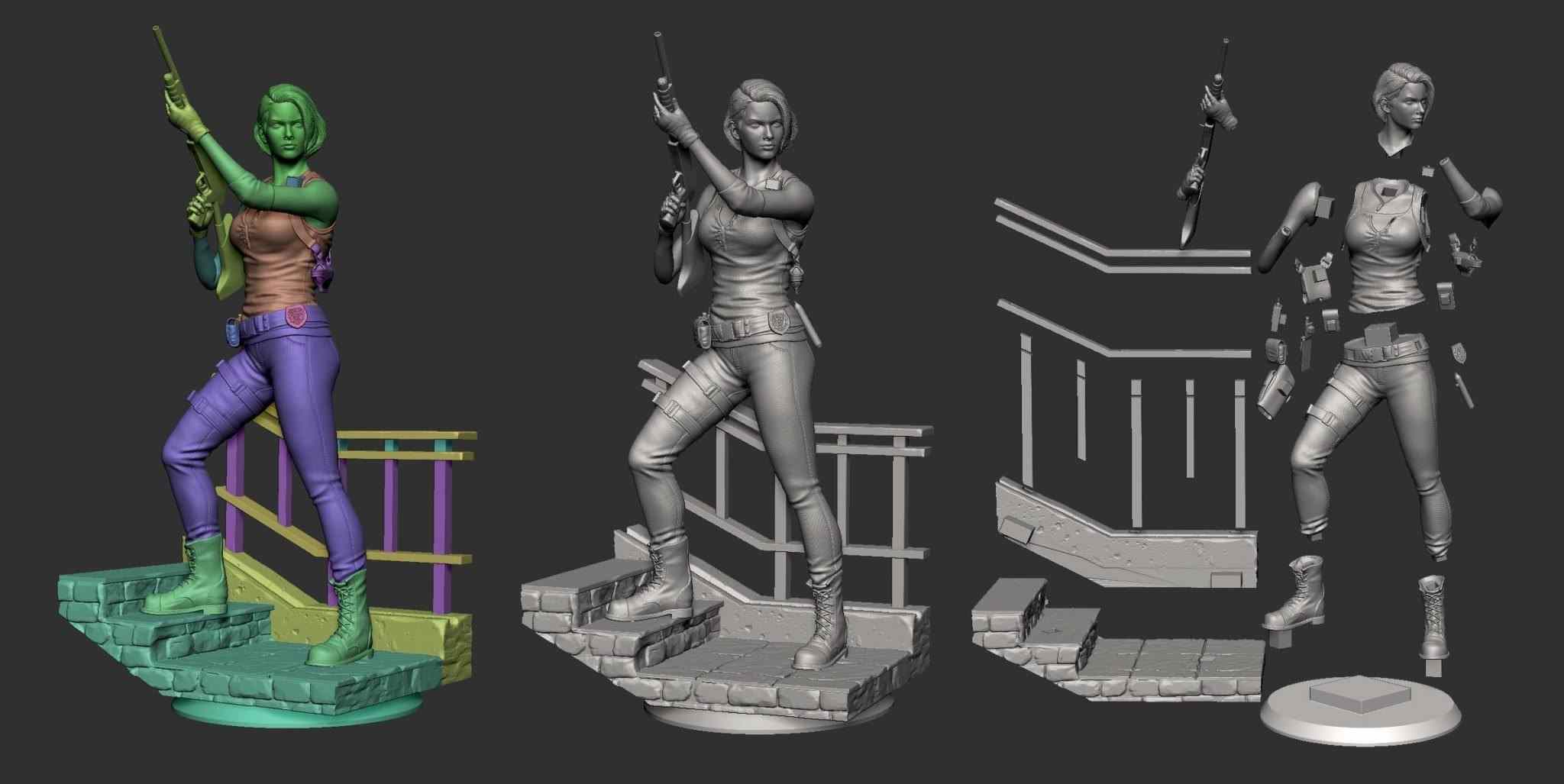 Resident Evil - Jill Valentine Statue ‹ 3D Spartan Shop