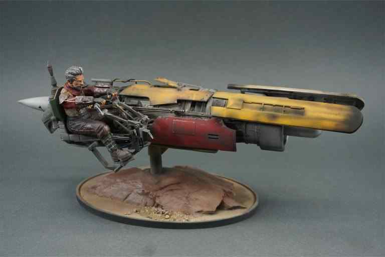 Star Wars - Cobb Vanth's Speeder Statue ‹ 3D Spartan Shop