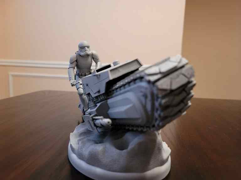 Star Wars - First Order Treadspeeder Driver Statue ‹ 3D Spartan Shop