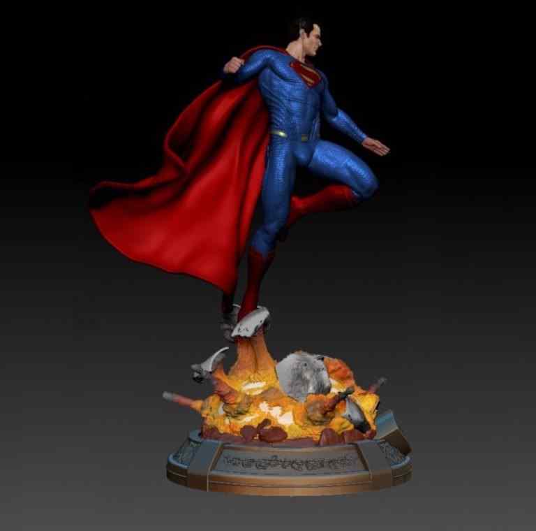 Superman (Henry Cavill) Diorama Statue ‹ 3D Spartan Shop
