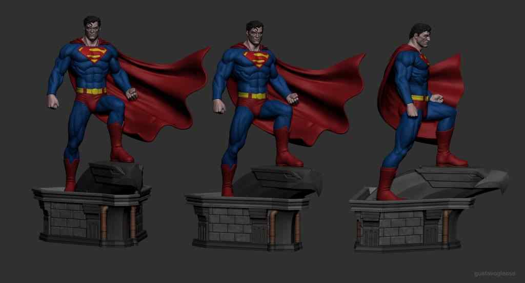 Superman Statue on Eagle Head Base ‹ 3D Spartan Shop