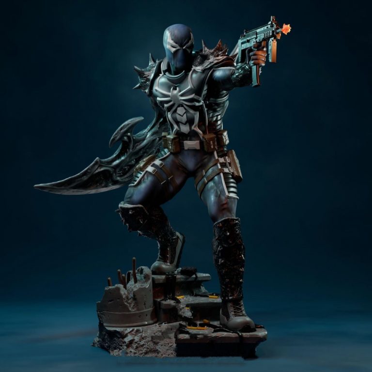 Agent Venom Statue ‹ 3D Spartan Shop