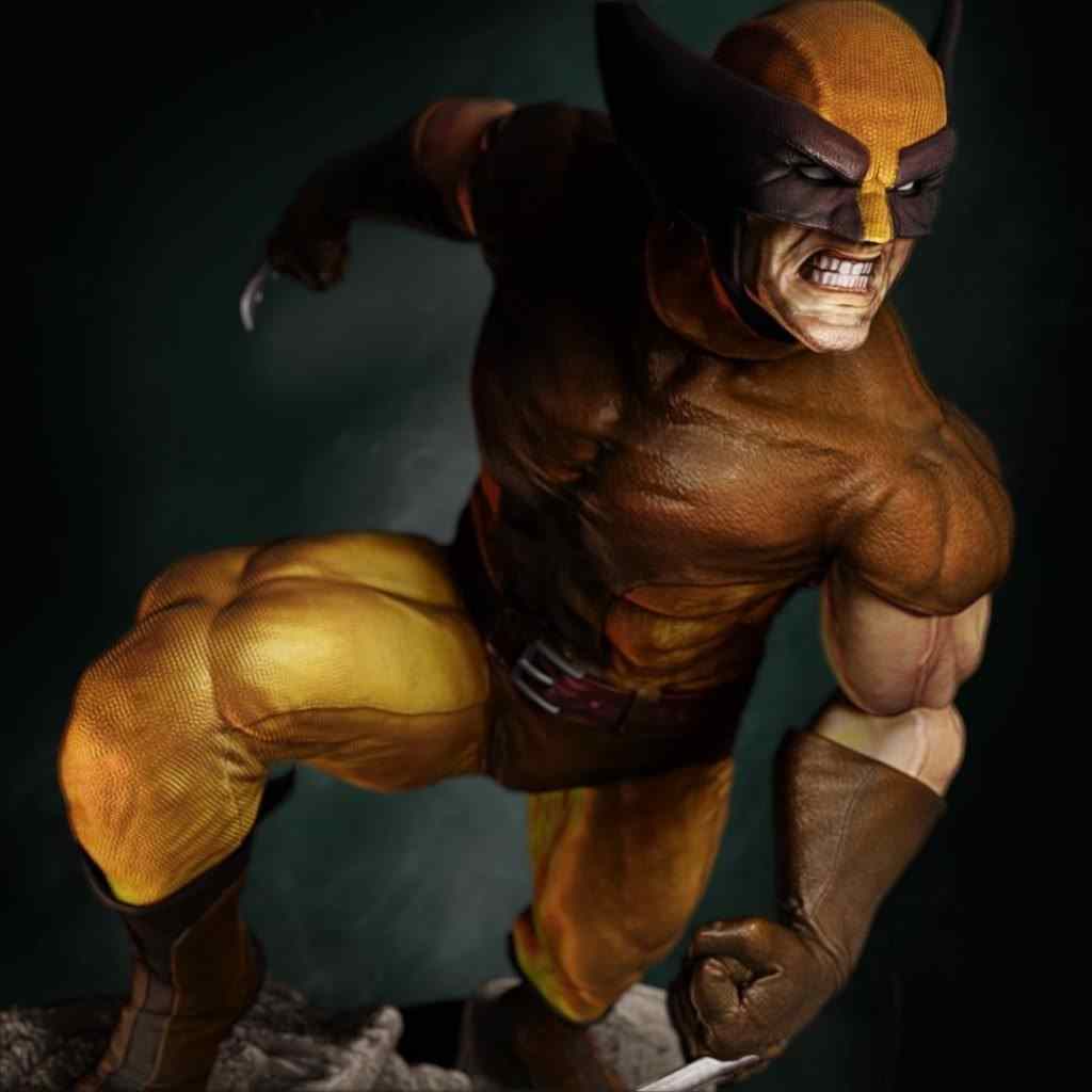 Angry Wolverine Diorama Statue ‹ 3D Spartan Shop