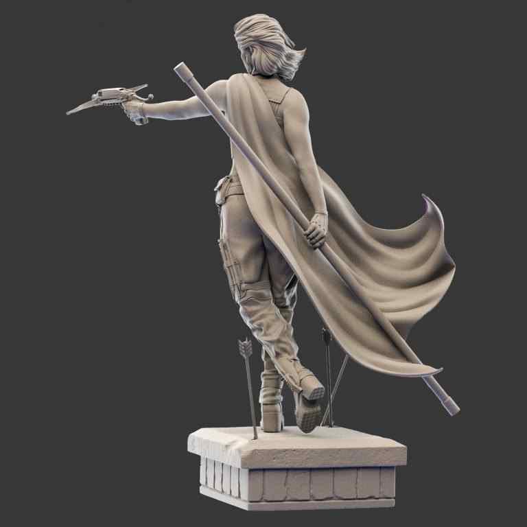 Birds of Prey - The Huntress Statue ‹ 3D Spartan Shop