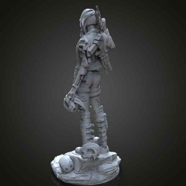 Female Terminator Statue ‹ 3D Spartan Shop