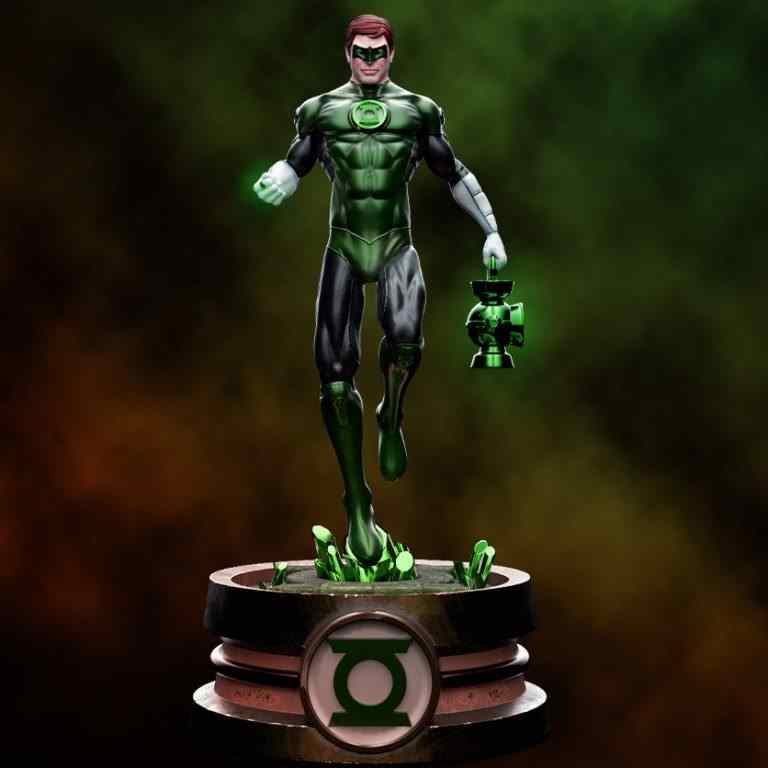 Green Lantern - Hal Jordan Statue ‹ 3D Spartan Shop