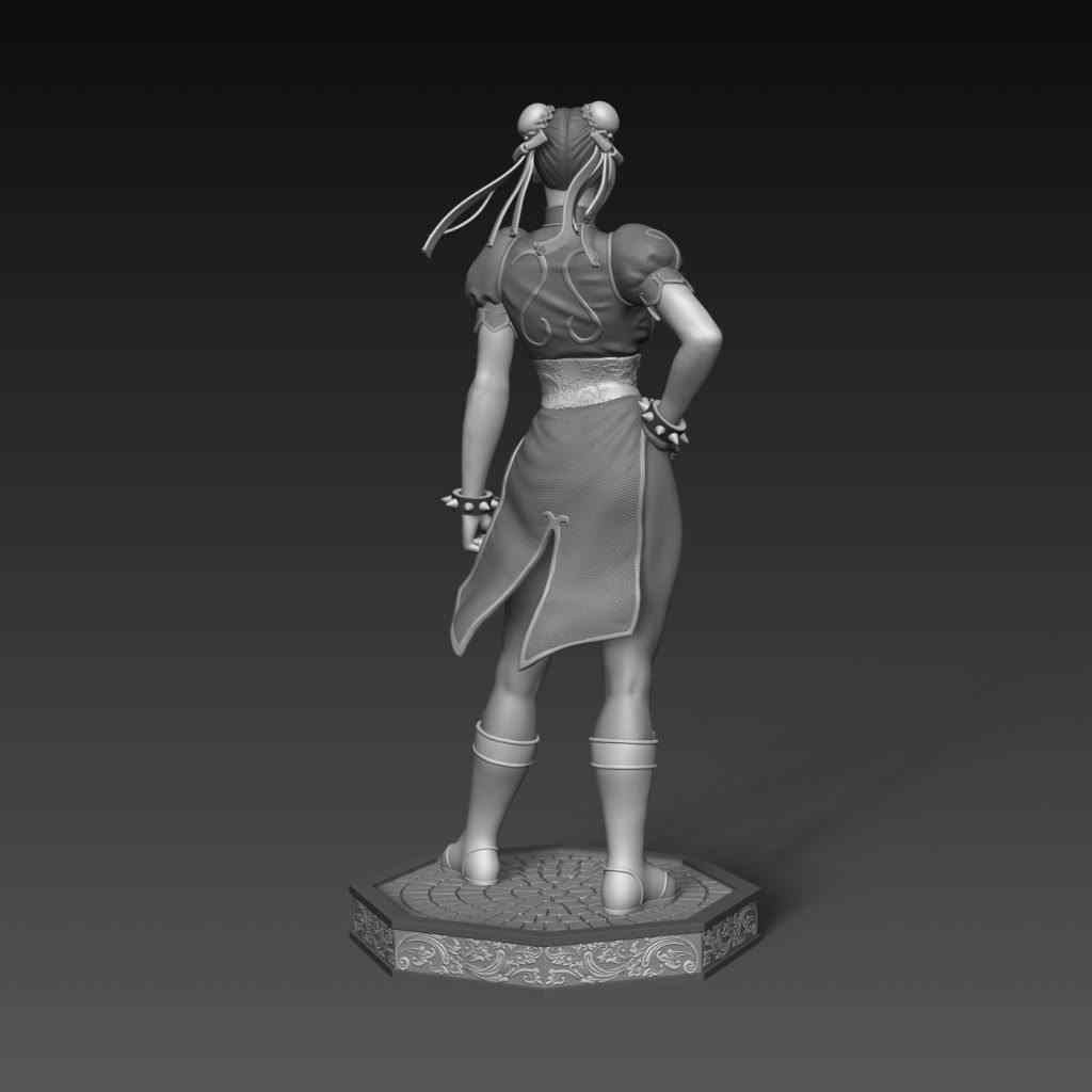 Street Fighter - Chun Li Statue ‹ 3D Spartan Shop